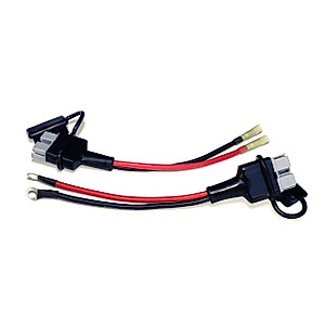 Pro Controll Trolling Motor Quick Connectors Battery Harness Kit with 60 AMP Circuit Breaker Bundle