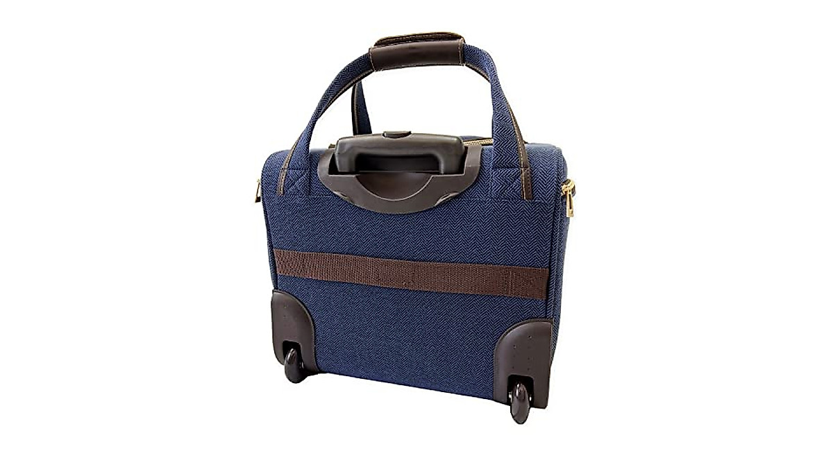 London Fog Yorkshire 4-Piece Luggage Set - Rose Charcoal
