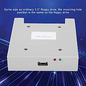 3.5 Inch 1.44MB USB SSD Floppy Drive Emulator Plug and Play for Industrial Controllers, Computers, Data Machine Tools