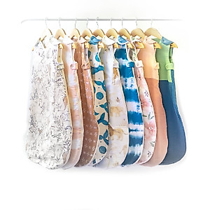 Crane Baby Wearable Blanket, Wearable Soft Cotton Baby Blanket for Boys and Girls 0-9 Months, Whale, 19”w x 30”h