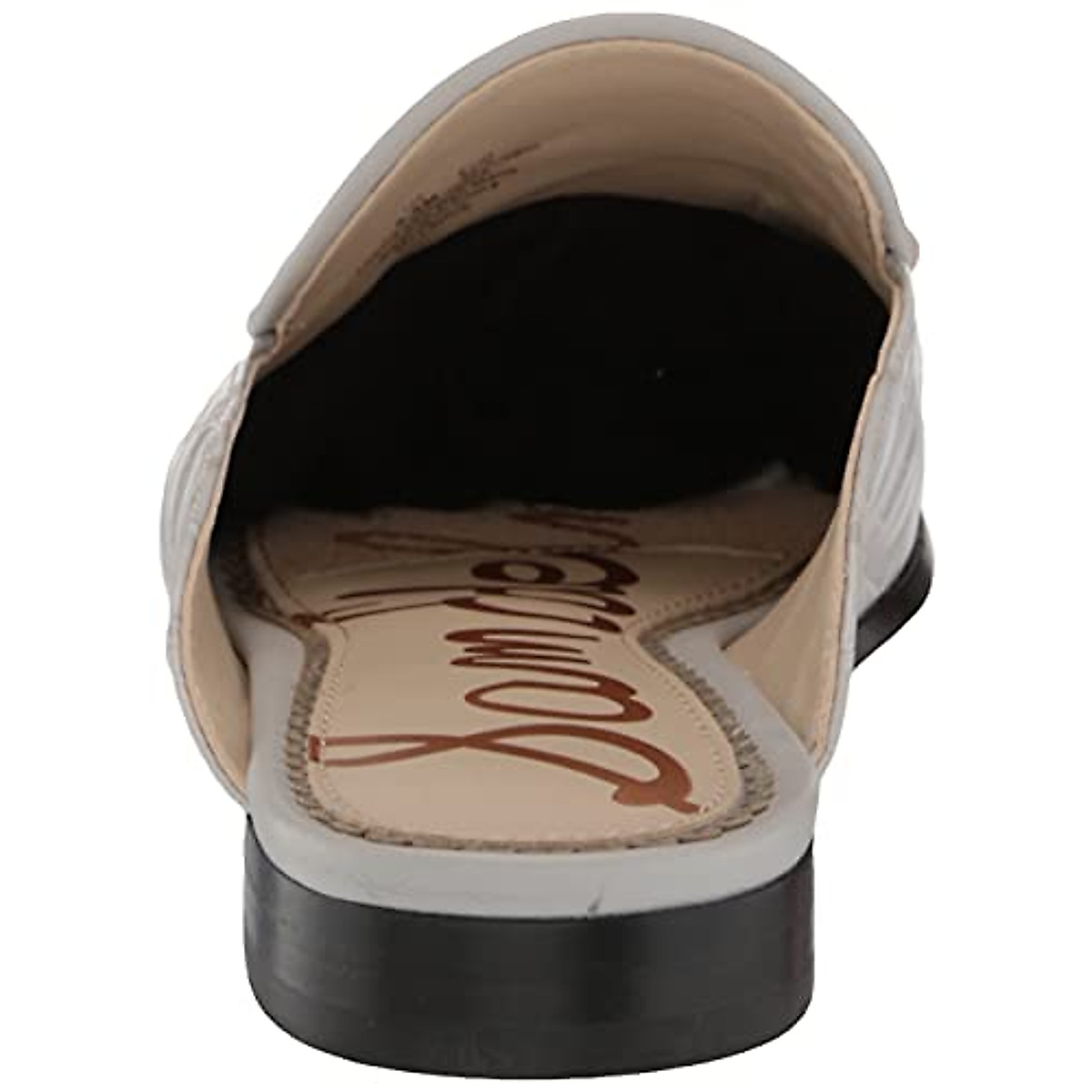 Sam Edelman Women's Linnie Mule Pebble Grey 5.5 Medium