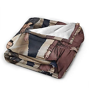 Oyqgejgpja Shadow and Bone Novelty Blanket Fleece Throw Blanket Super Soft Lightweight for Women