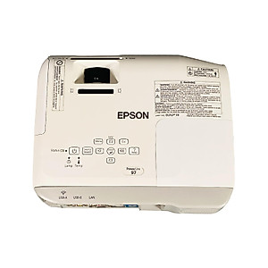 Epson PowerLite 97 3LCD Projector 2700 ANSI HD 1080i HDMI, Bundle: Remote Control, Power Cable, HDMI Cable