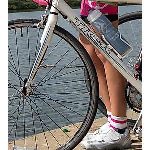 AERO|TECH|DESIGNS | Coolmax Athletic Socks | Quarter Crew | Unisex Adult | Red/White | Medium