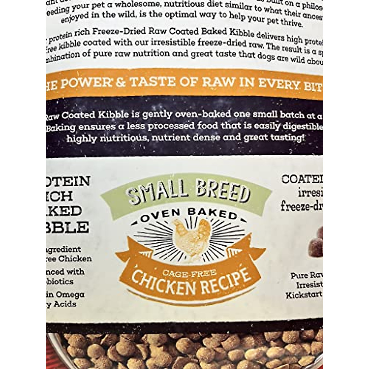 Stella & Chewy's Raw Coated Small Breed Chicken Recipe Dog Food 10lb (186011001677)