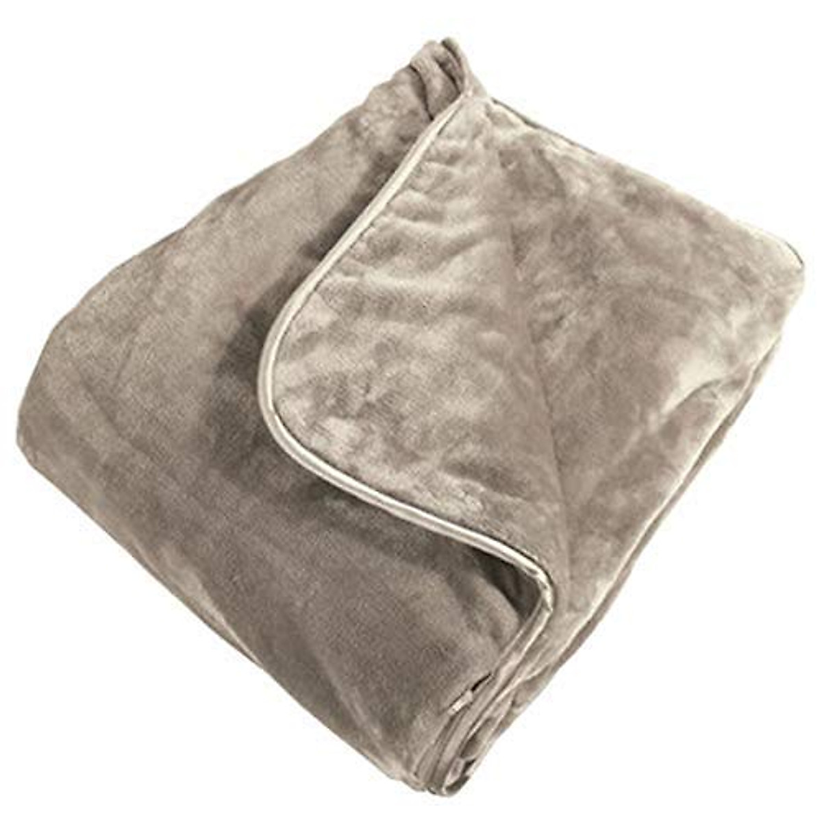 Brookstone World’s Softest Weighted Blanket (12 Pound) with Machine Washable Ultra-Soft Nap Fabric Cover