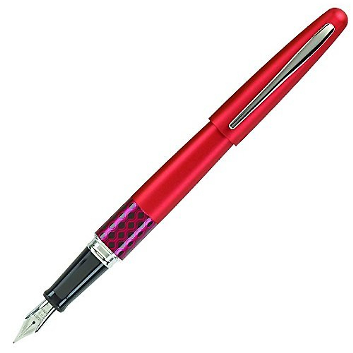 Pilot Metropolitan Fountain Pen, Retro Pop Red, 1.0mm Stub nib