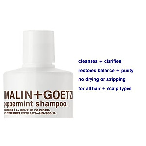 Malin + Goetz Shampoo, Peppermint, 16 Ounce