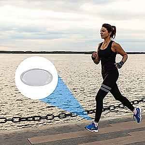 Qchengsan Ankle Gel Discs, Ankle Gel Pads for Boots, Skate Ankle Gel Discs Cushion Pads Ankle Protector Brace Skate Accessories for Ice Skating Hockey Riding Ski Ankle Protection