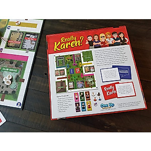 Really Karen? Board Game - Become a Karen as You Argue Your Way Around Town in This Hilarious Party Game. Ages 14 and up.