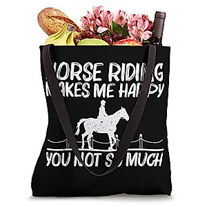 Cool Horse Riding For Men Women Equestrian Horseback Riding Tote Bag