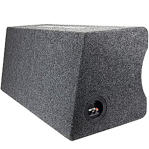 Kenwood Excelon P-XW1221DHP 2-ohm Ported Enclosure with Two 12" Subwoofers | Dual 12" Preloaded High Power Subwoofer Enclosure