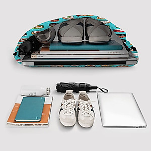 Famame Funny Food Sushi Drawstring Backpack String Bag Sackpack For Gym Shopping Beach Sport Yoga