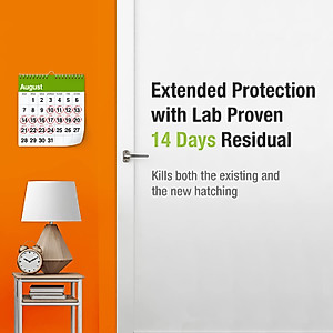 Bed Bug Killer by EcoRaider Travel/Personal Size, 100% Fast Kill and Extended Protection, Plant Based Formula