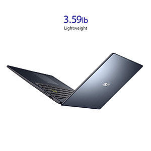 ASUS L410 MA-DB04 Ultra Thin Laptop, 14” FHD Display, Intel Celeron N4020 Processor, 4GB RAM, 128GB Storage, NumberPad, Windows 10 Home in S Mode, Star Black (Renewed)