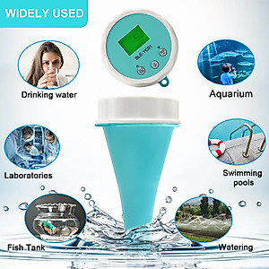 BLE YC01 Pool Monitor EC ORP CL e Temperature 6 in 1 Detector Water Quality Tester