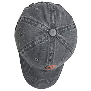 Kamaple Palm Tree Baseball Caps Summer Aloha Beaches Outdoor Adjustable Denim Dad Hat (Palm Tree Sunset Grey, one Size)