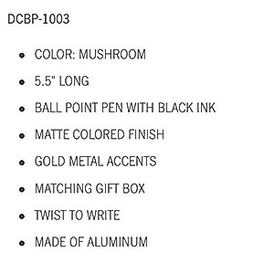 DesignWorks Ink Writing Journal Ink Pens with Retractable Tip for Bullet Journal, Office Accessories, School Supplies, Journaling Supplies- Includes Box for Gift Sets with Cute Pens, Mushroom