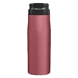 CamelBak Forge Flow Coffee & Travel Mug, Insulated Stainless Steel - Non-Slip Silicon Base - Easy One-Handed Operation - 20oz, Terracotta Rose