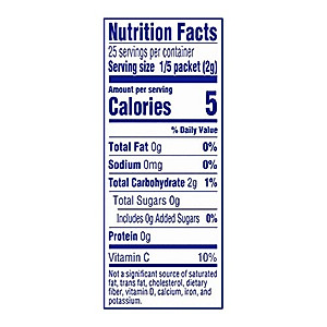 Crystal Light Peach Mango Green Tea Naturally Flavored Powdered Drink Mix, 5 ct Pitcher Packets