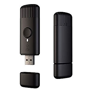 Twinkly Music, Sound Sensor for LED Lights, Bluetooth and Wi-Fi Sensor to Sync with Music and Smart Lights via App, USB Power, Black
