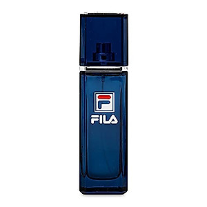 FILA Eau de Toilette for Men - Cool, Clean, Refreshing - A Classic Cologne For Men - Extra Strength, Long Lasting Scent Payoff - Trendy, Rectangular, Streamlined, Portable Bottle Design - 3.4 oz