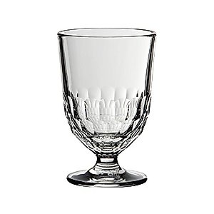 Side Table 25244 Artois Glass with Base Silver 31 cl 8 x 8 x 12.5 cm (Pack of 6)
