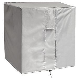 Homydom Air Conditioner Covers for Outside Units Fits up to 30"x30"x32" Full Winter AC Unit Covers Outdoor Protection