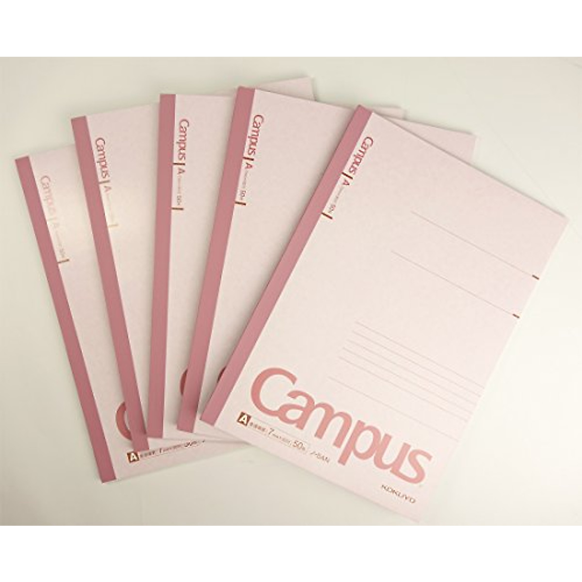 Five books set Roh-5AX5 50 pieces of Kokuyo Campus Notes No. 6 semi-B5 A ruled line (japan import)