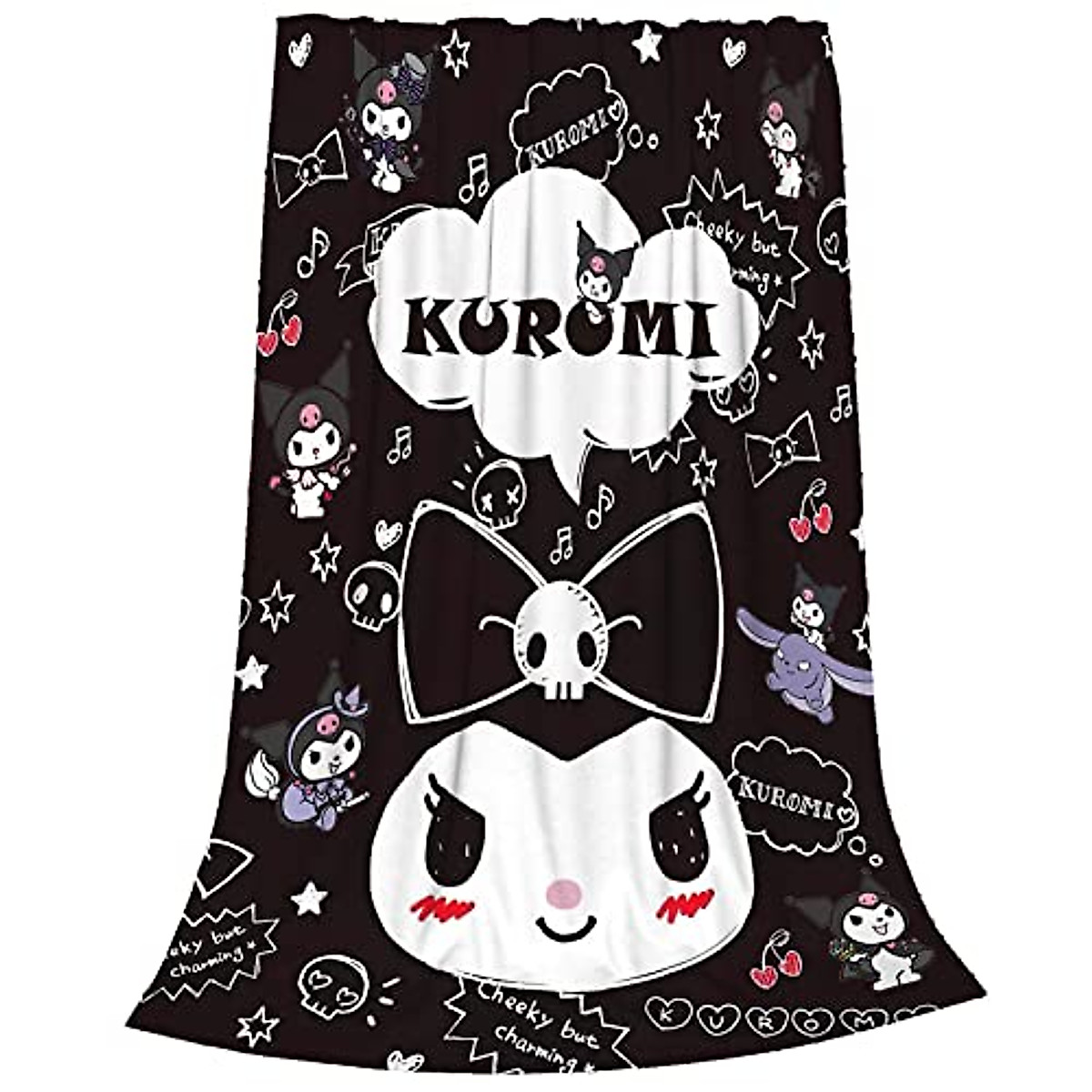 BEINME Kwaii Blanket Cartoon Throw Blanket for Girls Women Christmas Birthday Gifts Bedroom Sofa Decor 60 "x50