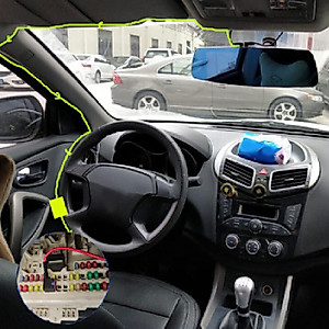 GPS Navigator Hard Wire Kit, Dash Cam Hardwire Kit 5V/2.5A Wear Resistant MINI USB Adapter for Radar Detector