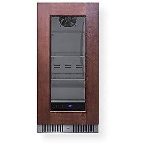 Summit 15” Built-In Beverage Center, Shallow 18” Depth Refrigerator, Commercially Approved, Panel Ready* - SDHG1533PNR (*Panel not Included)
