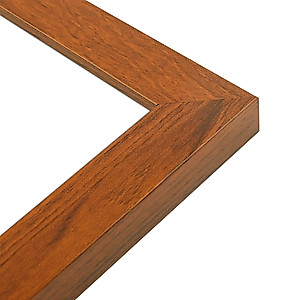 Golden State Art, 11x14 Brown Photo Frame-Display Photos 8x10 with Mat or 11x14 without Mat - Solid Wood, Real Glass (Wall Display) 2 Pack