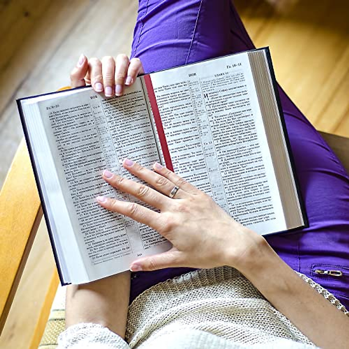 Prasacco 3 Pcs Bible Ribbon Bookmarks, Bible Verse Bookmarks Leather Bookmarks Bible Book Markers for Books Bible Accessories