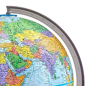 Replogle Globes Traveler Globe, 12-Inch, Blue, Multi