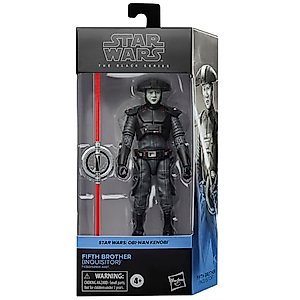 STAR WARS The Black Series Fifth Brother (Inquisitor) Toy 6-Inch-Scale OBI-Wan Kenobi Action Figure, Toys Kids Ages 4 and Up