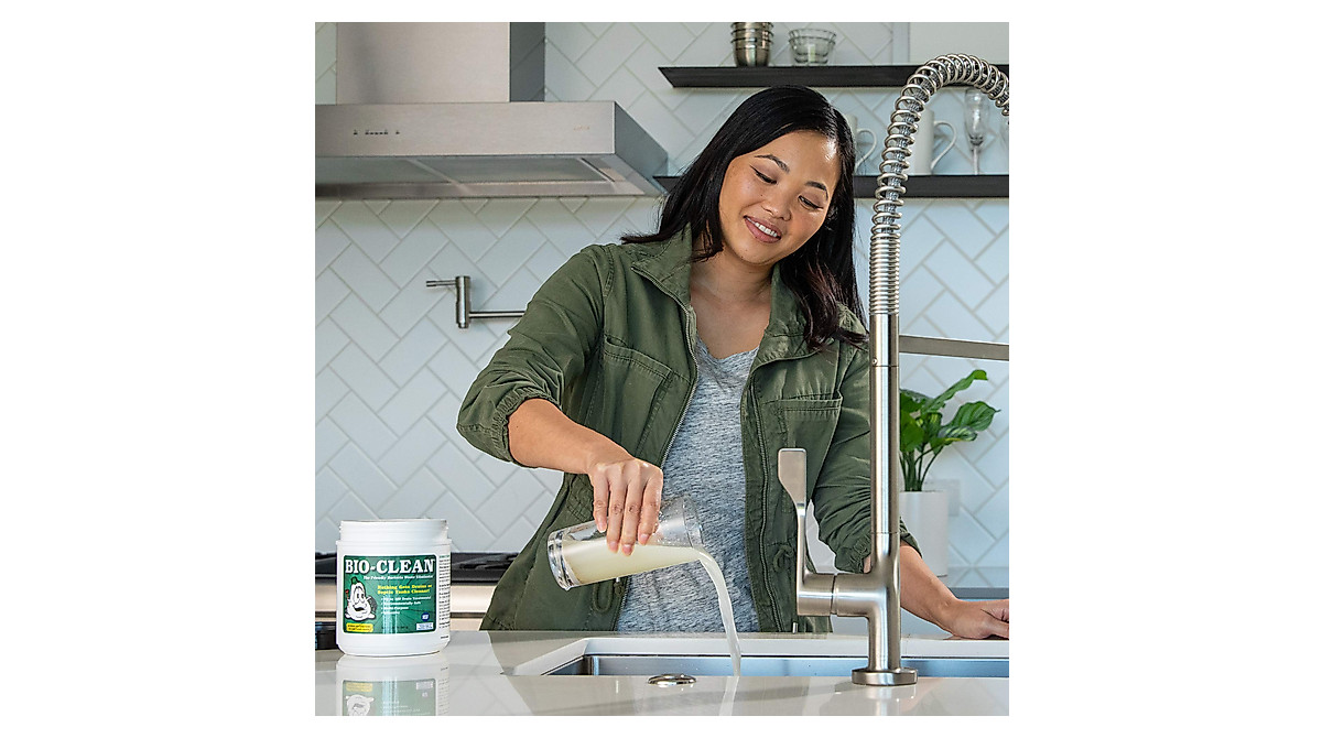 Bio-Clean: Natural Drain & Septic Cleaner. Safe. 100% Guar.