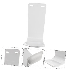 Alipis Water Tray Liquid Dispenser Foam Hand Soap Dispenser Electric Soap Dispenser Plastic Bracket Bathroom Soap Wall Soap Rack Plastic White Liquid Soap Pump Rack Soap Dispenser Holder