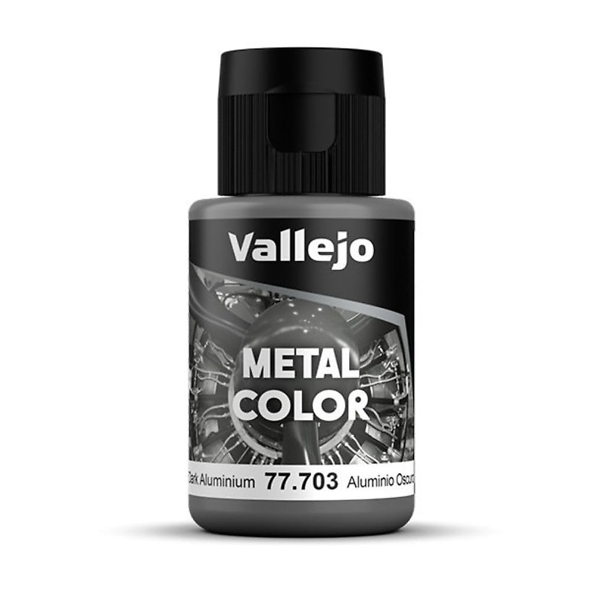 Vallejo Acrylics Metak Dark Aluminium 32ml Model Kit