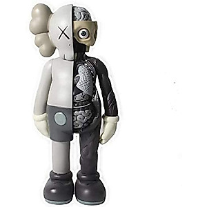 8-Inch Kawed Model Art Action Figure, Collectible Ornaments Model Toy Easter/Christmas/Birthday for Party, Gift Home Decoration (Grey)