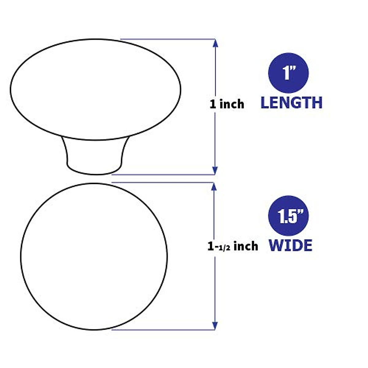 Gotham Decor Laundry Room Clothesline Laundry Room Drawer/Cabinet Knob