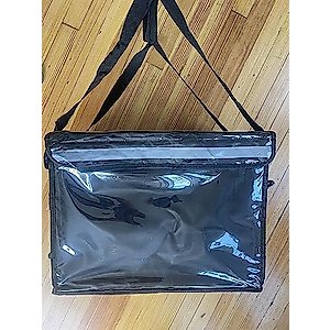 delivery bags 18.1 * 13.8 * 13.8 waterproof & flodable catreing insulated thermal bag food delivery and pizza delivery 48l-12gal