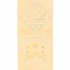 RITUAL CHOCOLATE Bourbon Barrel Aged 75% Cacao Bar, 1 EA