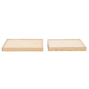 6 Pack: 13”; Wooden Tray by Make Market®