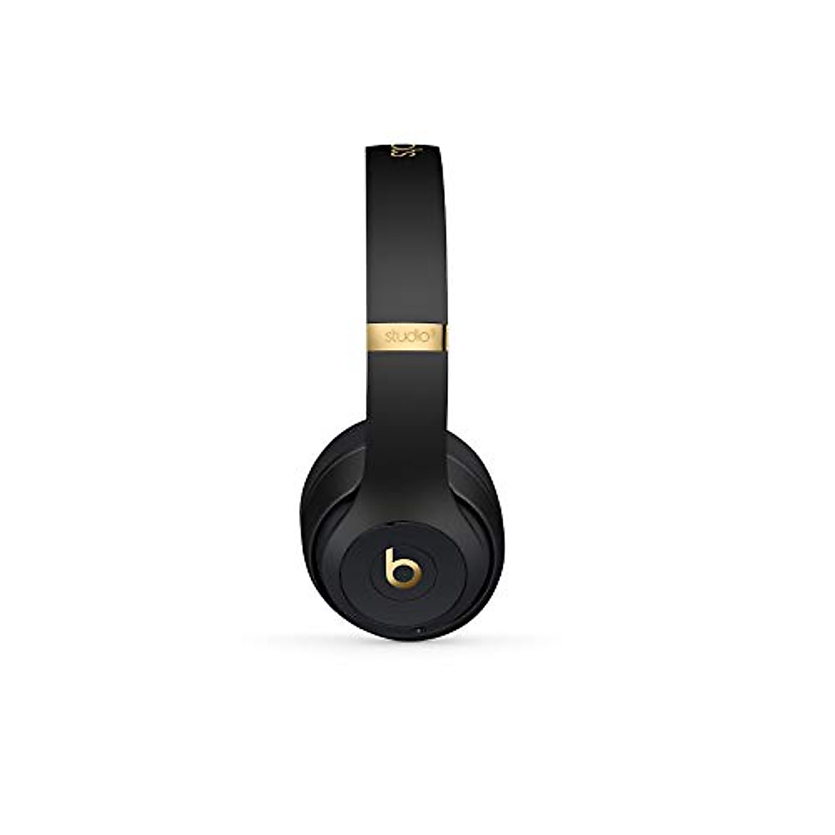 Beats Studio3 Wireless Noise Cancelling On-Ear Headphones - Apple W1 Headphone Chip, Class 1 Bluetooth, Active Noise Cancelling, 22 Hours of Listening Time - Midnight Black (Previous Model)