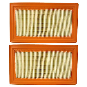 Jvfnxpm 0J8478S Air Filter for Gene-rac V-Twin 990cc 999cc Engines 14-20 KW Post 2013 Evolution Series - 2 Pieces