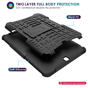DETUOSI Shockproof Case for Samsung Galaxy Tab S2 9.7" 2015 (SM-T810/ T813/ T817T/ T817V),2-Layers Hybrid Heavy Duty Multi-Angle Kickstand Protective Cover for Samsung Galaxy Tab S2 9.7" Case for Kids