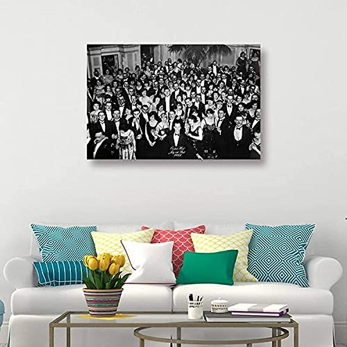 Overlook Hotel from Stephen King's The Shining Movie Poster Pictures for Living Room Painting Prints on Canvas Artwork for Kitchen Wall Decor for Bedroom Printed Canvas Modern Home Decorations (No Frame,16x24inch)