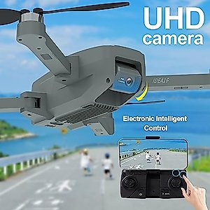 Brushless Motor Drones with 2 Cameras 40KM/h MAX Wind Resistance Class 4 for Adults 5GHz WIFI FPV Drone with HD Camera RC Quadcopter for Beginners 2 Batteries 30 Minutes idea16 UAV