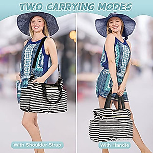 Diaper Bag Tote Large Baby Bag Tote Diaper Bag Stylish Boy Girl Multifunction Mommy Bag with Changing Pad for Mom and Dad